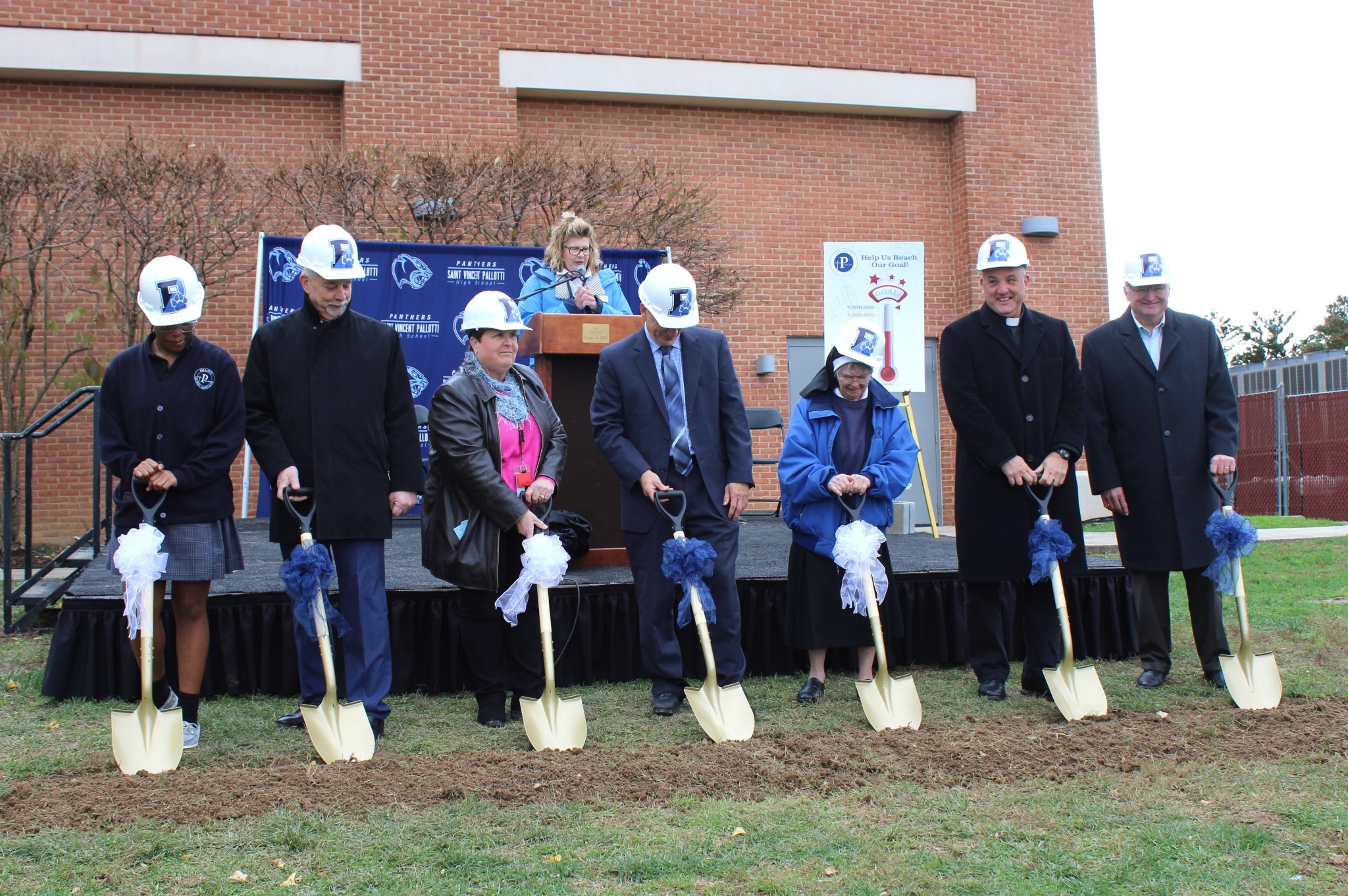Pallotti High breaks ground for new gym and more - Streetcar Suburbs News