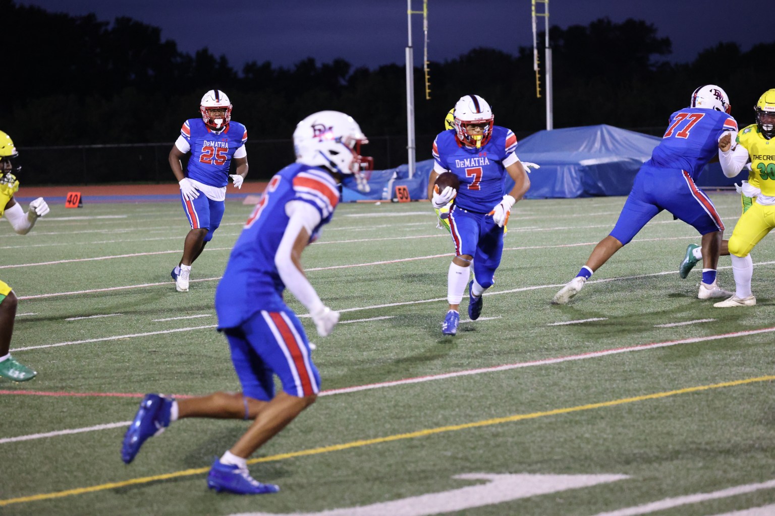 DeMatha football rolls to 42-0 victory, WCAC play opens - Streetcar ...