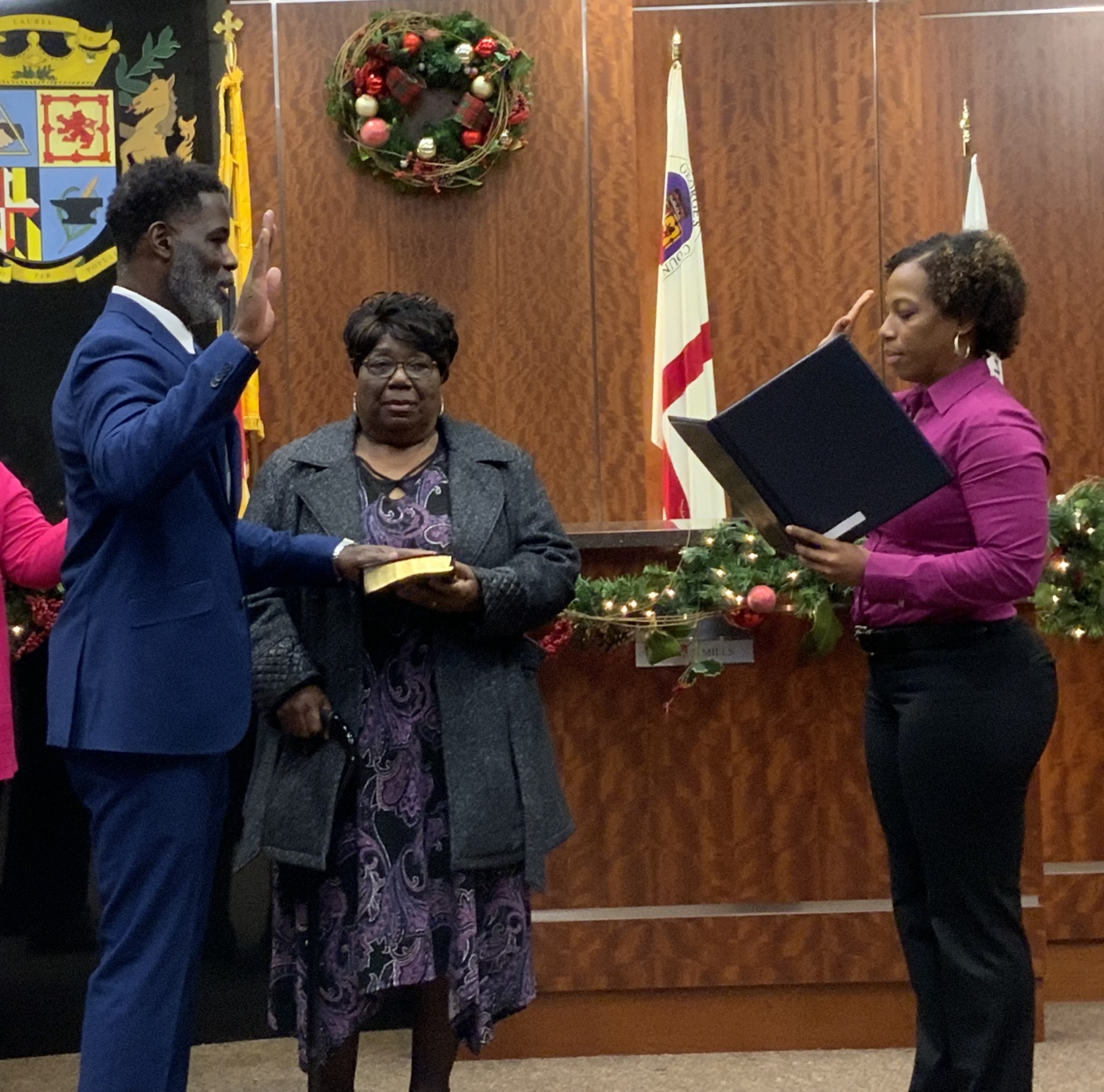 Sydnor sworn in as Laurel’s mayor - Streetcar Suburbs News